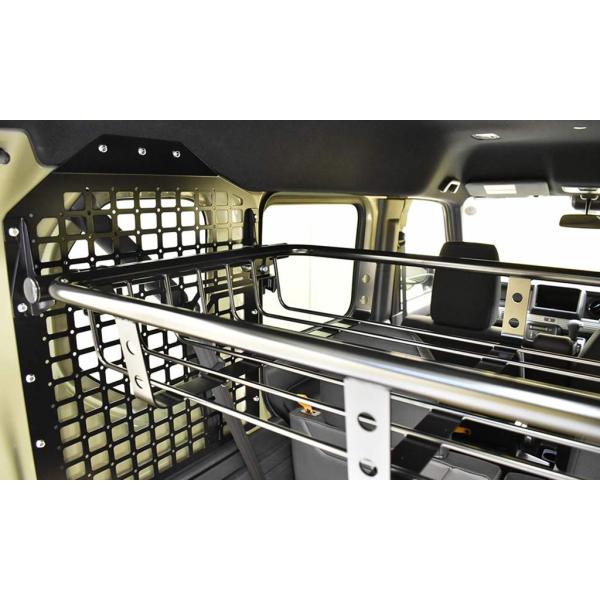 BASKET BRACKET SETバスケットブラケットセットN-VAN Ver.N-VANのラゲッジルームを有効活用！オプションラック取り付けでさらに使い勝手アップ！POINT傷に強いパウダーコート仕上げ！安心の日本製パーツ対応車種N-V...