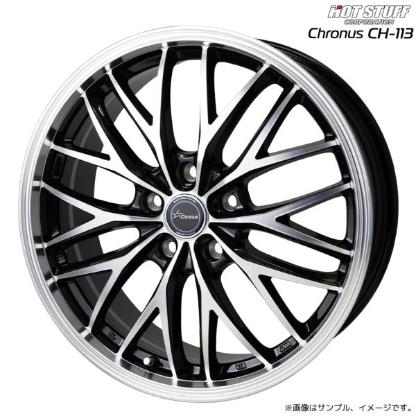 HOT STUFF｜Chronus CH113■サイズ：19x7.0J■ホール/P.C.D.：5H/114.3■インセット/ハブ高(mm)：+48/41.5◆1ピース構造●ハブ径：φ73　●ナットホール径：φ29　●対応ボルト径：M14●適...
