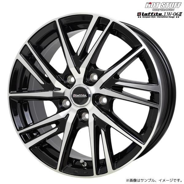 HOT STUFF｜Laffite LW06II■サイズ：16x6.5J■ホール/P.C.D.：5H/114.3■インセット/ハブ高(mm)：+53/38.0◆1ピース構造●ハブ径：φ73　●ナットホール径：φ32　●対応ボルト径：M12●...
