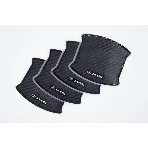 JAOS ドアハンドルプロテクター カーボン調 type-A ハイラックス 125系DOOR HANDLE PROTECTOR HILUX 17+■商品内容ドアハンドル用4枚