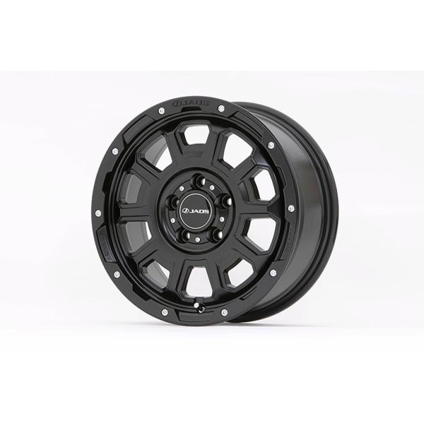 ■商品詳細　サイズ:16x7.0J　P.C.D.:114.3　ホール数:5　インセット:+40　カラー:マットブラック(MBK)　ハブ径(mm):73■備考　ビードロックスタイルが特徴のホイール「JAOS ADAMAS BL5」。強固なビー...
