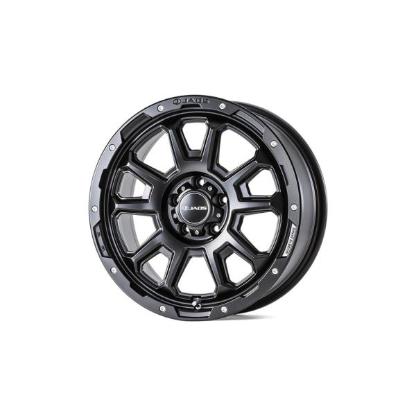 ■商品詳細　サイズ:18x7.5J　P.C.D.:114.3　ホール数:5　インセット:+35　カラー:マットブラック(MBK)　ハブ径(mm):73■備考　ビードロックスタイルが特徴のホイール「JAOS ADAMAS BL5」。強固なビー...
