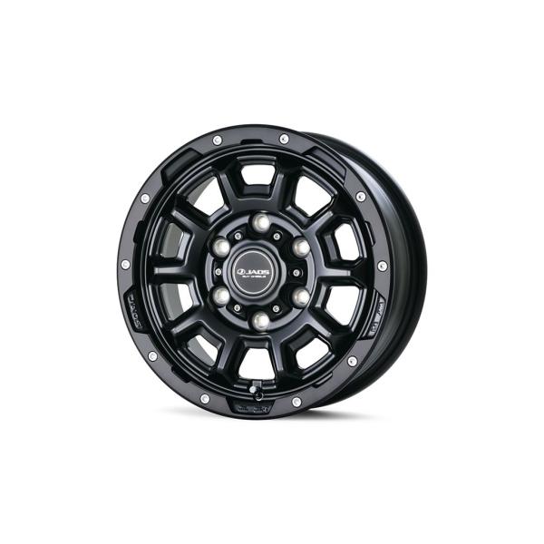 ■商品詳細　サイズ:15x6.0J　P.C.D.:139.7　ホール数:6　インセット:+33　カラー:マットポリッシュブラック(MPBK)　ハブ径(mm):106.1■備考　力強いデザインをブラッシュアップし、独特の立体感とサイズ以上の存...