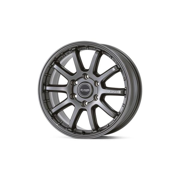 JAOS TRIBE CROSS 18×8.5J+41 6H139.7 マットガンメタリック 　TRIBE CROSS 8.5x18+41 6H139.7 MATTE GUNMETALLIC■商品内容ホイール、センターキャップ、エアバルブ