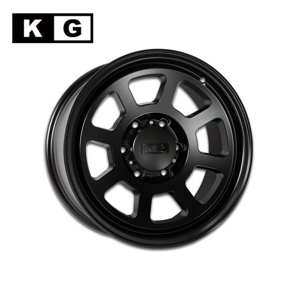 KG Wheels × C.L.LINK■スペック　サイズ:17x8.5J　ホール数:6　P.C.D.:139.7　インセット:+20　カラー:マットブラック(MB)　ハブ径(φ):108　適合車種:ランドクルーザープラド、FJクルーザー、...