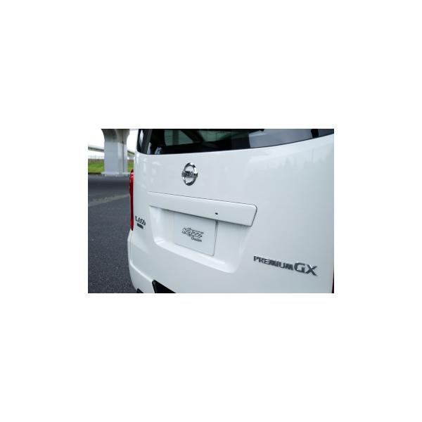 NV350キャラバンリアゲートガーニッシュキーホールレス インテリジェントキー■商品詳細品番：8806