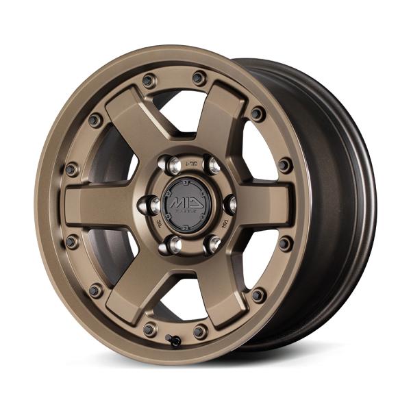 MID OFFROAD / エムアイディオフロードM6 / エムロク・インチxリム幅:17x8.5J・ホール:6H・PCD:135・インセット:10・カラー:DBR DARK BRONZE・メーカー型番:X2137856R310BR00※画...