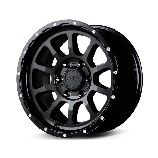 MID OFFROAD / エムアイディオフロードM10 / エムテン・インチxリム幅:17x8.5J・ホール:6H・PCD:135・インセット:10・カラー:SBM SEMI GLOSS BLACK・メーカー型番:X16E7856R310...