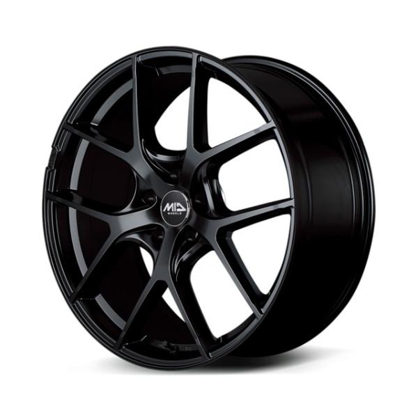 MID WHEELS / エムアイディホイールズLefinada MOTION4 / レフィナーダ モーションフォー・インチxリム幅:18x8.0J・ホール:5H・PCD:114.3・インセット:+42・カラー:グロスブラック／ラインポリッ...