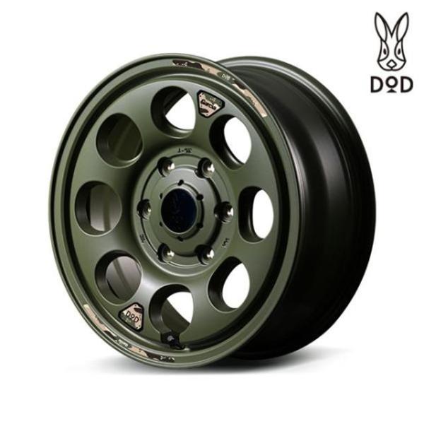 MID WHEELS X DOD / エムアイディホイールズxDODウシャリン / ウシャリン・インチxリム幅:15x6.0J・ホール:6H・PCD:139.7・インセット:+33・カラー:SOG Semi Gloss OD Green・メ...