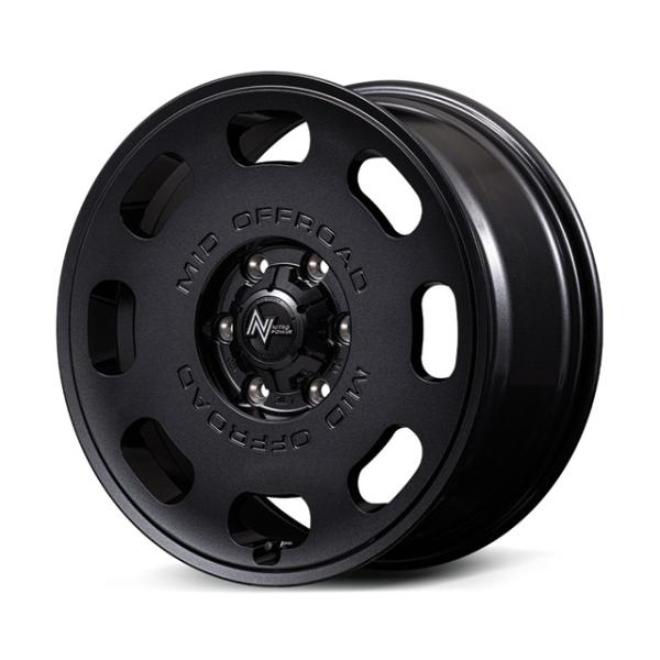 NITROPOWER / ナイトロパワーD8 PULSAR / ディーハチパルサー・インチxリム幅:18x8.0J・ホール:6H・PCD:139.7・インセット:+55・カラー:バレルブラック（BBK）・メーカー型番:F7888806D35...