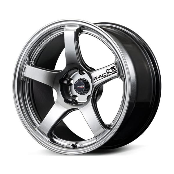 MID RACING / エムアイディーレーシングR50 EVO / アールゴーマルエボ・インチxリム幅:18ｘ10.5J・ホール:5H・PCD:114.3・インセット:+22・カラー:HYPER SILVER・メーカー型番:EMDR8A5...