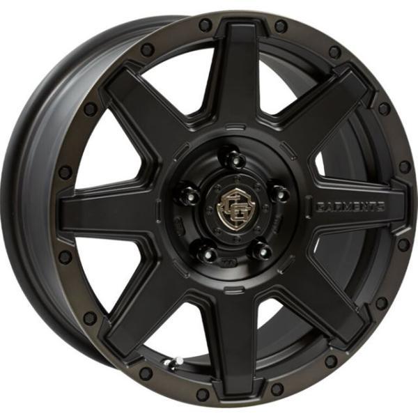 WEDS / ウェッズCROSSOVER GARMENTS STYLE-U / クロスオーバーガーメンツ スタイルユーアルミホイール 1本・サイズ：16x7.0J・インセット：+35・穴数：5H・P.C.D.：114.3・カラー：マットブラ...