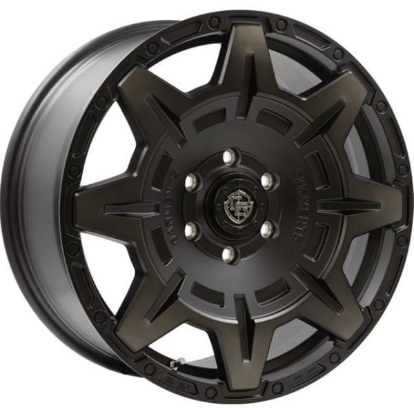 WEDS / ウェッズCROSSOVER GARMENTS STYLE-M / クロスオーバーガーメンツ スタイルエムアルミホイール 1本・サイズ：20x9.0J・インセット：+55・穴数：6H・P.C.D.：139.7・カラー：マットブラ...