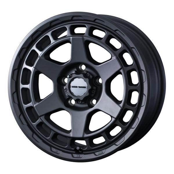 WEDS / ウェッズMUDVANCE X TYPE S / マッドヴァンスxタイプS・サイズ:16x6.0・ホール数:5H・PCD:139.7・インセット:-5・ハブ径：メーカーHPをご確認ください。・カラー:フルマットブラック(FMBK...