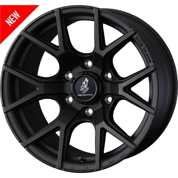 WEDS / ウェッズMUD VANCE SD / マッドヴァンス SD・サイズ:18x9.0・ホール数:6H・PCD:139.7・インセット:+50・ハブ径：メーカーHPをご確認ください。・カラー:フルマットブラック(FMBK)・メーカー...