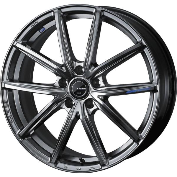 WEDS / ウェッズLEONIS NAVIA08 / レオニス ナヴィア08・サイズ:18x7.0・ホール数:5H・PCD:114.3・インセット:+47・ハブ径：メーカーHPをご確認ください。・カラー:プラチナシルバーブラック(PSB)...