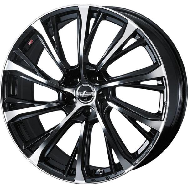 WEDS / ウェッズLEONIS JG / レオニスJG <R14 球面ボルト対応>・サイズ:18x7.0・ホール数:5H・PCD:114.3・インセット:+39・ハブ径：メーカーHPをご確認ください。・カラー:パールブラック...
