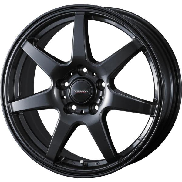WEDS / ウェッズVELVA WONDER / ヴェルヴァワンダー・サイズ:18x7.5・ホール数:5H・PCD:114.3・インセット:+55・ハブ径：73・カラー:ディープメタル(GMT)・メーカー型番:0042356
