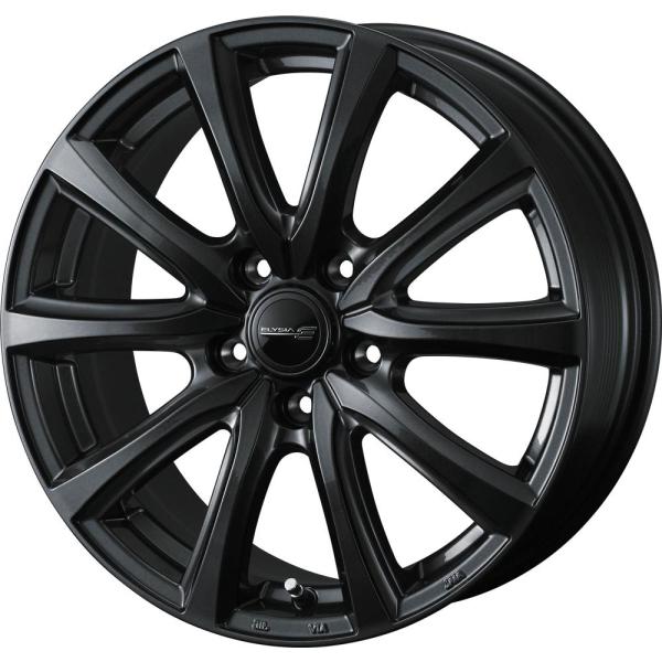 WEDS / ウェッズELYSIA / エリシア・サイズ:19x7.5・ホール数:5H・PCD:114.3・インセット:+38・ハブ径：73・カラー:ガンメタリック(GMT)・メーカー型番:0042449