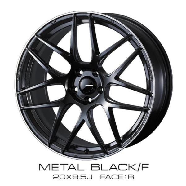 WEDS / ウェッズWedsSport SA27R / ウェッズスポーツ SA27R・サイズ:20x8.5・ホール数:5H・PCD:114.3・インセット:+38・ハブ径：メーカーHPをご確認ください。・カラー:メタルブラック/エフ(ME...