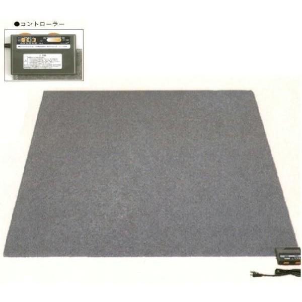 省エネクリーン暖房でやさしい暖かさ!!毎年人気の電気カーペット(ホットカーペット)2畳用、強弱コントローラーと両面切り替え付さらにダニ退治機能付なのでとっても安心です。高効率床下暖房で面積切り替えも可能で1時間使用して最大たったの電気代8....