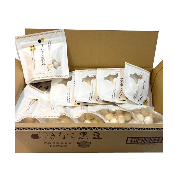 きな粉は『大豆の香りを残しながら焙煎する釜』『大豆の中心まで炒る釜』で二度焙煎！！黒大豆は北海道産の中から厳選されたものを直火でゆっくりと時間かけて二度焙煎！！きなこを「これでもか！！」というぐらいに使用しました。 商品名：豆菓子内容量：6...