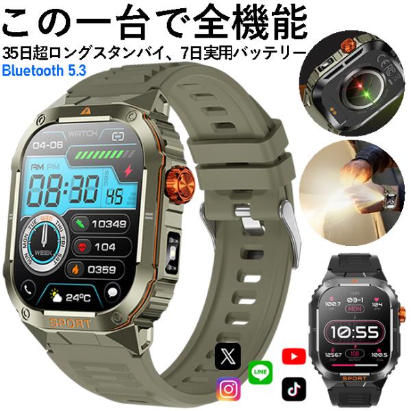 商品仕様素材 ・本体素材：PC+ABS・ハンド素材：シリコン、ステンレススクリーン ・2.01インチスクリーンリストハンド ・調整可能サイズ150-200mmバッテリー容量 ・350mAh解像度 ・240*296充電時間 ・約2-3時間使用...