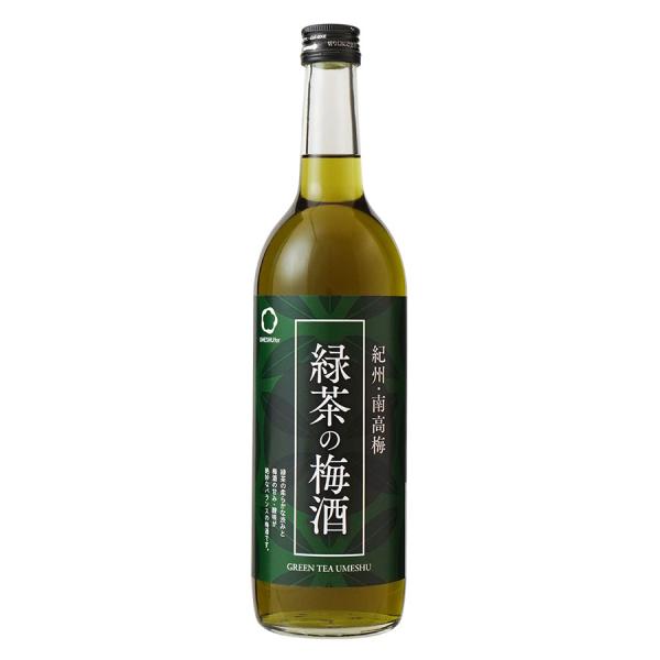 緑茶梅酒 720ml 中野BC 和歌山県 送料無料 本州のみ