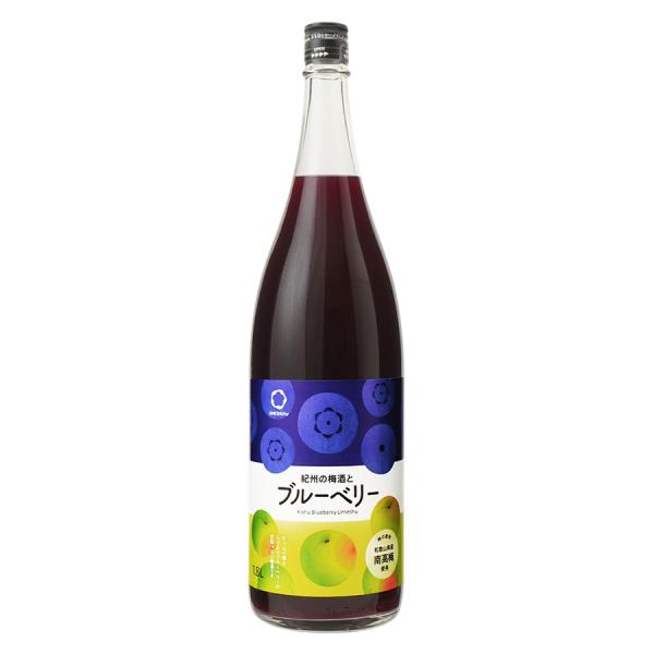 ブルーベリー梅酒 1.8L 1800ml [中野BC/和歌山県]