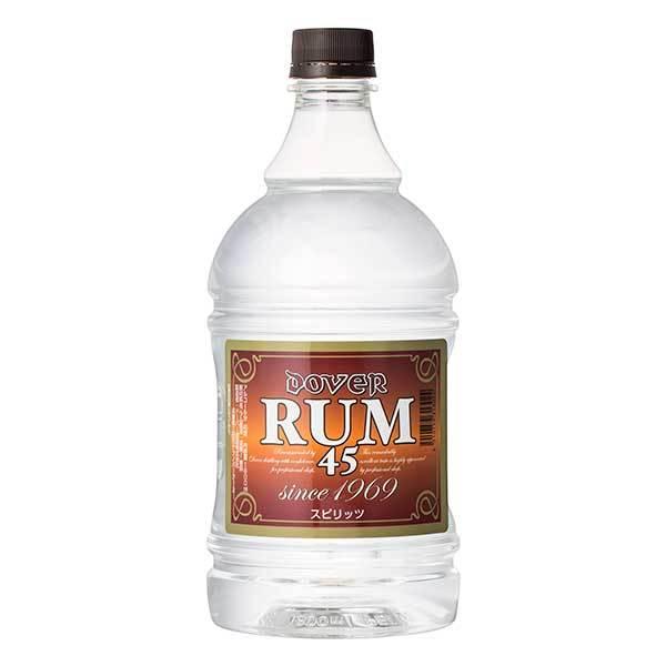 ドーバー ラム(ホワイト) 45度 1.8L 1800ml 送料無料(本州のみ)ドーバー 日本 スピリッツ ラム]ラム rum