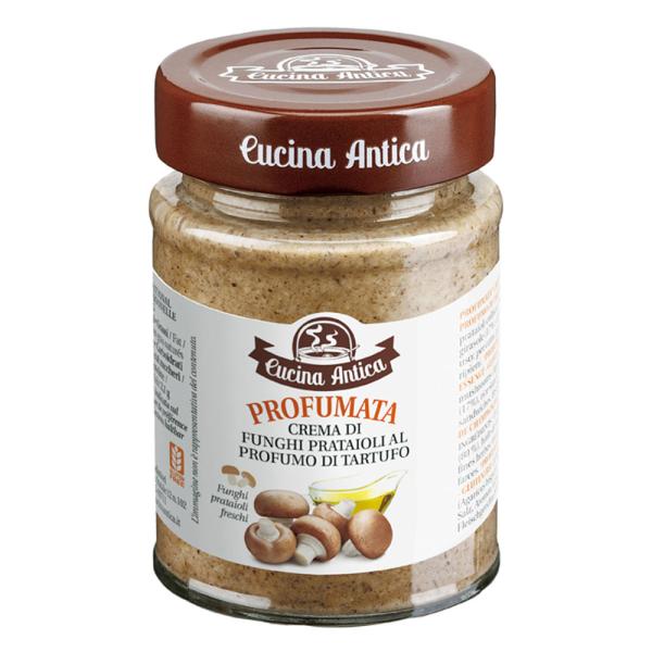 クチーナアンティーカ キノコペースト トリュフ風味 [瓶] 190g × 12個[ケース販売][モンテ イタリア キノコ 015081]キノコ トリュフ