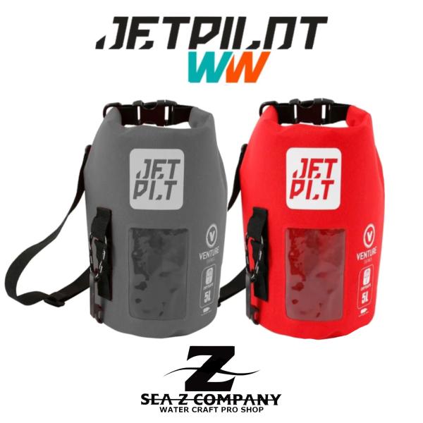【送料無料】【JETPILOT】VENTURE 5L DRYSAFE BAG【名称】VENTURE 10L DRYSAFE BAG【カラー】レッド・チャコール【サイズ】5L●コーティングされたターポリン●ソニックウェルドシーム●コントラスト...