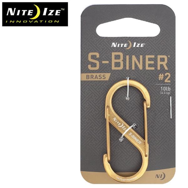 ■商品名#SB220S-BINERBRASS#2■状態新品■素材ステンレススチール■耐荷重4.5kg■重量7g■その他SEABEES seabees シービーズ ミリタリー百貨 エスビナー ブラス#2 カラビナ Sバイナー キーホルダーNI...