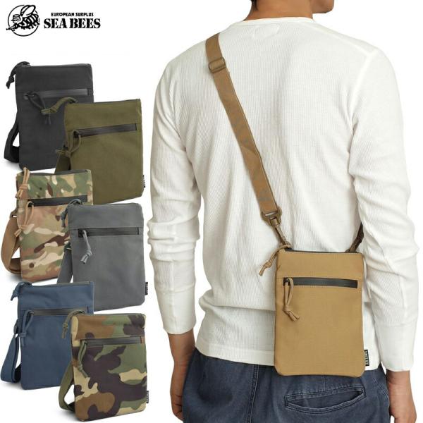 ■商品名GP0179 NECK POUCH■カラーブラック ネイビー オリーブ フォリッジ コヨーテ マルチカモ ウッドランド■状態新品■素材ポリエステル■仕様止水ジッパー使用外部：前面ファスナーポケット×1■その他SEABEES seab...