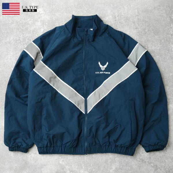 ■商品名US TYPE AIR FORCE PTU WINDBREAKER JJ387YN■状態新品■素材表地：ナイロン裏地メッシュ部分：ポリエステル■その他SEABEES seabees シービーズ ミリタリー百貨 米軍タイプ AIR F...