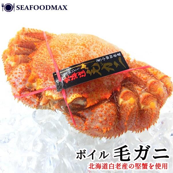 【発売日：2025年11月25日】内 容 量： １杯（約300g前後）原 産 地： 北海道産商品状態： 冷凍(-18℃以下)北海道産毛ガニをまるごとボイルしました。約300g前後と小ぶりなサイズとなりますが、身入り抜群の堅蟹なので毛ガニなら...