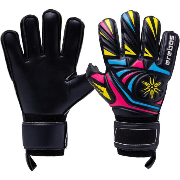 初心者GKや小学生のゴールキーパー、中高生のクレーグラウンドでのTR用に開発されたダークネスモデル・グリップ力よりも耐久性に優れており、破けにくい。・手の甲にはエンボス加工(凸凹加工)が施されており、　握力のない小学生でもパンチング時にグー...