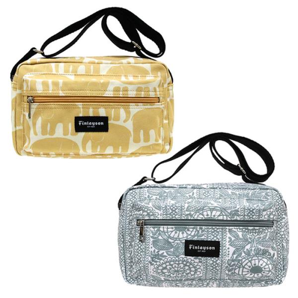 商品種別:FL-002素材: 綿×ポリエステルサイズ: (縦)約17cm/(幅)約26cm/(マチ)約11cmショルダー長さ：約76から118cm(調整可能)実測値ですので誤差があります。予めご了承ください。カラー:ELEFANTTI(BE...