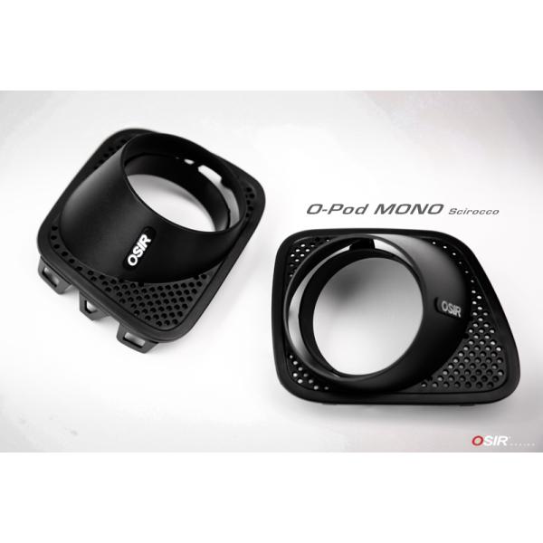 VW Scirocco、SciroccoRのエアコンダクト部に追加メーターをスマートにインストールするシングルメーターポッド(ゲージポッド)です。視認性の良いメインメーターのすぐ横にメーターを設置できます。