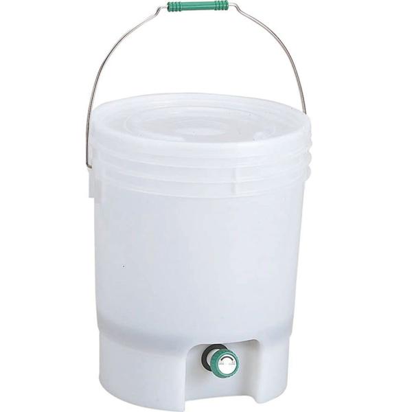 【商品概要】生ゴミが発行堆肥に変身!家庭ごみや、庭の雑草・落ち葉等の処理容器です。(目皿無し)材質/本体・蓋・蛇口;ポリエチレン ハンドル;ステンレス 取手・目皿・計量カップ;ポリプロピレンカラー/ナチュラル製造国:日本【商品説明】【商品詳...