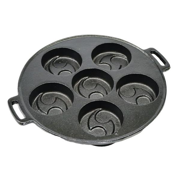 【商品概要】外寸:φ240mm製品重量:1.765kg材質:鉄レストラン向け業務用商品1個の大きさ:約φ70×H19【商品説明】【商品詳細】ブランド：アサヒ商品種別：ホーム＆キッチン商品名：アサヒ 巴焼 23.5cm 台湾 GTM0101製...