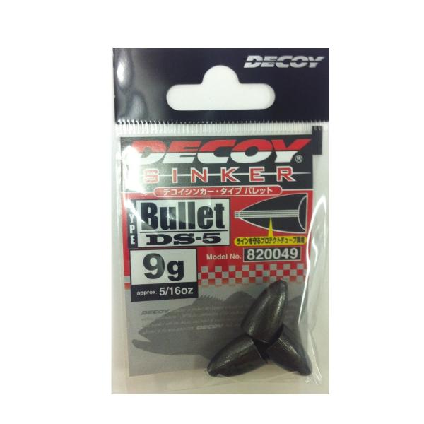 【商品概要】サイズ：9g（5／16oz）入り数：3個タイプ：バレット高硬度鉛合金使用【商品説明】【商品詳細】ブランド：カツイチ(KATSUICHI)商品種別：スポーツ＆アウトドア商品名：カツイチ(KATSUICHI)デコイシンカー バレット...