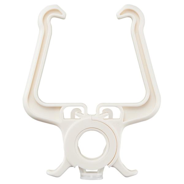 【商品概要】本体サイズ:W12.5×D2.1×H16cm本体重量:約60g素材・材質:本体・ハンガー=ポリプロピレン/バネ=ポリアセタール生産国:日本耐荷重:約8kg使用範囲:7~14cm【商品説明】【商品詳細】ブランド：ライクイット(li...