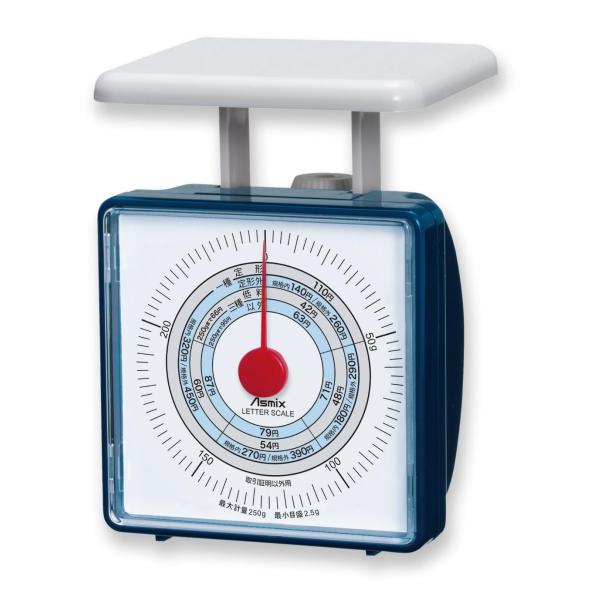 【商品概要】コンパクトな手のひらサイズ第一種定型、定型外・第三種郵便物など重さごとに料金がわかるから便利調整方法:つまみ回転式計量皿寸法:W80×D70mm【商品説明】【商品詳細】ブランド：アスミックス(Asmix)商品種別：文房具・オフィ...