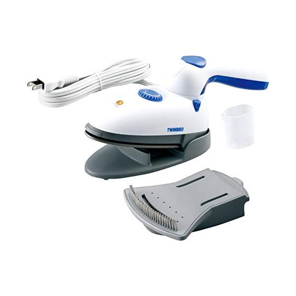 【商品概要】ワイドスチームアタッチメントで幅広スチーム噴霧。温度調節機能付で生地ことにアイロンがけ。製品寸法: 85×265×105mm製品重量: 900gスチーム噴霧方式: 単発ショットスチーム【商品説明】【商品詳細】ブランド：TWINB...