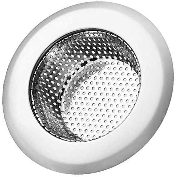 【商品概要】【排水溝 ゴミ受けのサイズ】シンクゴミ受けサイズ：内径：7.2cm、 外径：11cm 、高さ：2.3cm 、パンチング穴サイズ：1.2mm、 適用口径：7.5-10cm 、 例えば対応します：排水口ゴミ受け8cm ,シンクのゴミ...