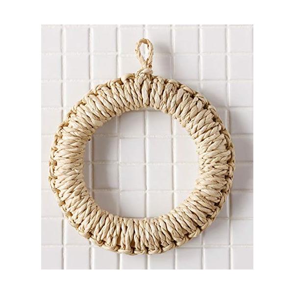 【商品概要】(約)外寸18×厚み3cm　鍋サイズ目安 8号〜10号とうもろこしの繊維で編まれた“鍋敷”です。ちょっとレトロな感じが、昔の風景を思い起こさせます。もともとは“土鍋”用に作られ、業務用ではおなじみです。ご家庭では、ミルクパンやお...