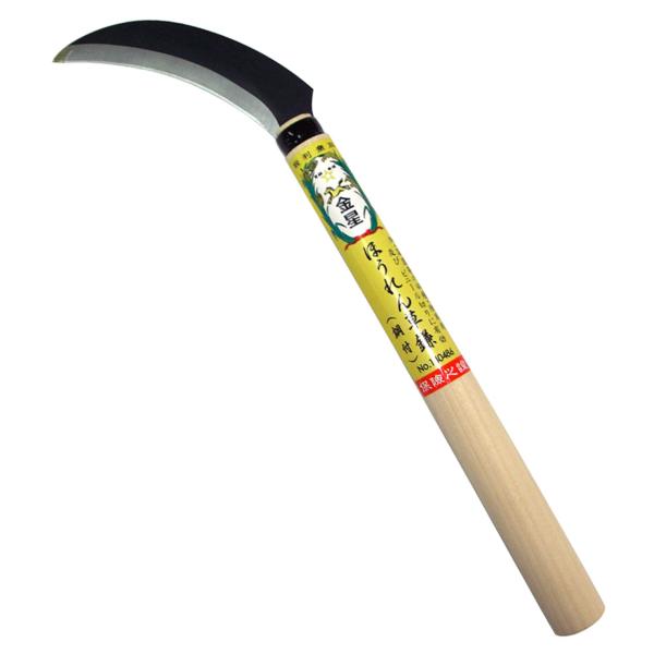 【商品概要】畑・菜園等の収穫・除草用及びビニール切りに最適です全長:約35cm刃渡り:約10cm重さ:約88g【商品説明】【商品詳細】ブランド：キンボシ(Kinboshi)商品種別：DIY・工具・ガーデン商品名：キンボシ(Kinboshi)...
