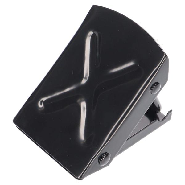 【商品概要】坂道駐車、ジャッキアップ時の輪止め。折りたたみ式でコンパクトに収納できる。軽自動車専用。【スペック】サイズ：85×125mm・組み立て時高さ：85mm材質：スチール(黒粉体塗装)入数：1個【ご購入される前に】本製品はあくまで補助...